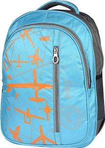 Unity Bags Nylon Multi Pocket 35 Ltrs Waterproof School Bag (Blue) 35 L ...