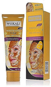Wokali 24 K Gold Whitening Gold Caviar Peel Off Mask - Price in India ...
