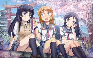 Athah Anime Oreimo Ruri Gokō Kirino Kousaka Ayase Aragaki 13*19 inches ...