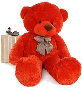Rk Plush Soft Red Color Teddy Bear 3 Feet (90 Cm ) - 28 inch - Plush ...