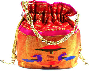 Dhana's Paithani Ethnic Designer Brocade Multi-Colour Pure Paithani ...