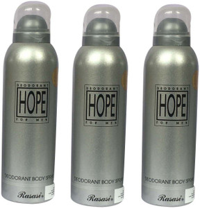 RASASI HOPE FOR MEN (PACK OF 3) Body Spray - For Men - Price in India ...