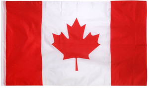 Futurekart Canada Canadian Rectangle Outdoor Flag Flag Price in India ...