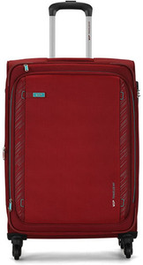 VIP SCOPE RED Expandable Check-in Suitcase 4 Wheels - 23 inch RED ...