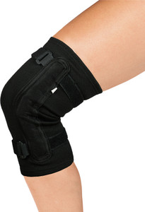 Wonder Care Hinge Knee Support Brace Compression Sleeves for Sports ...