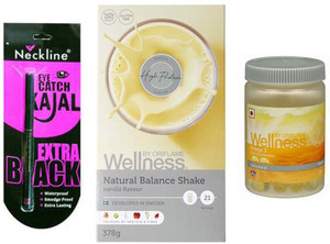 Oriflame Sweden Natural balance shake (Vanilla, 500 g) and Omega 3 ...