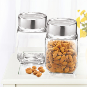 TREO Glass Grocery Container - 800 ml, 800 ml Price in India - Buy TREO ...