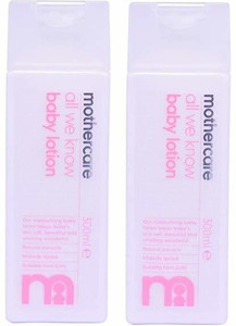 Mothercare All We Know Baby Lotion Combo pack 2 pcs - Price in India ...