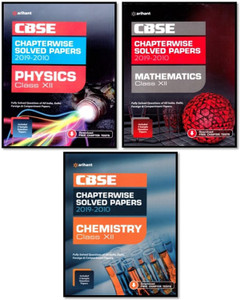 Arihant Cbse Class-12 3-Book Set ( Math. + Phy. + Chem. )(2019-2010 ...