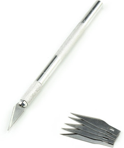 Unobite Art & Craft Precision Knife with 5 Interchangeable Blades - Art ...