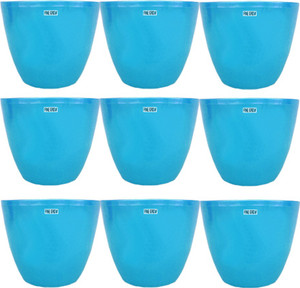 Anand vatika Emerald Pot Blue Pack of 9 Plant Container Set Price in ...