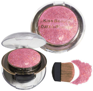 Kiss Beauty Baked Blush-9549-04 With Skin Whitening Cream 20ml - Price ...