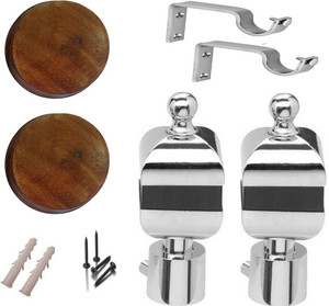 NT Silver Rod Rail Bracket Metal Price in India - Buy NT Silver Rod ...