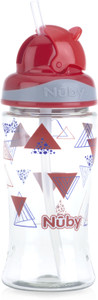 NUBY Flip-IT Boost Sipper with thin straw for your Child 360ml-Red ...