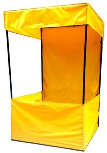 Brandway Canopy Tent 4X4X7 (Yellow) Tent - For Portable Tent For ...