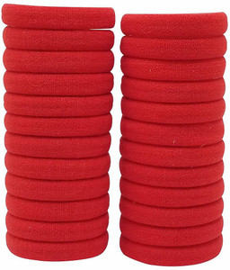 elina Red colour rubber band(Pack of 24) Rubber Band Price in India ...