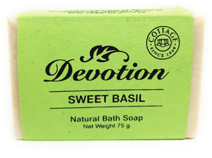 DEVOTION Sweet Basil 75gm Exfoliating soap | Sri Aurobindo Ashram ...
