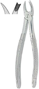 Universal Tooth Extraction Forcep No 89 Right Upper Molars Serrated ...