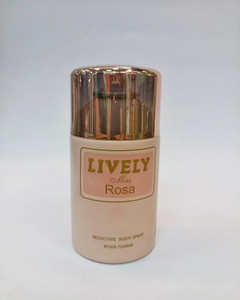 LIVELY miss rosa Body Spray - For Women - Price in India, Buy LIVELY ...