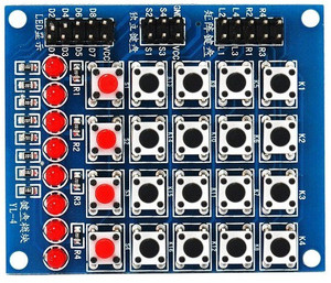 SunRobotics MATRIX KEYBOARD INDEPENDENT KEYS LED INTERFACE MODULE ...