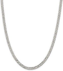 PINKSILVER DOUBLE CURB SILVER CHAIN FOR MEN Silver Chain Price in India ...