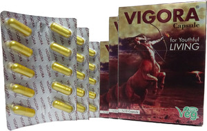Vigora 30 CAPSULES PACK Price in India - Buy Vigora 30 CAPSULES PACK ...