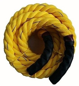 Engarc Battle Rope 40Meter - 32mm(Yellow) Battle Rope Price in India ...