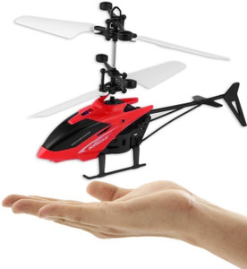 INTEX Rechargeable 2-in-1 Remote and Hand Sensor Flying Helicopter ...