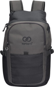 INFINITI ZING 30 L Laptop Backpack Grey - Price in India | Flipkart.com