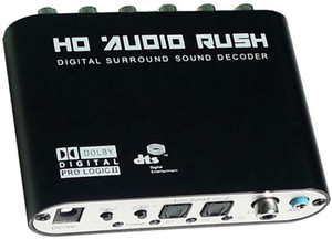microware 5.1 Audio Rush Digital Sound Decoder Converter-Optimistic ...