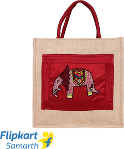 Flipkart.com | Indha Craft Hand Embroidered Elephant Motif 12.0 Inch ...
