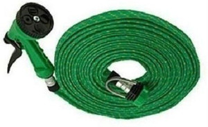 Sales Hub Plastic 10m Water Spray Jet Gun Hose Pipe for Garden/Car/Bike ...