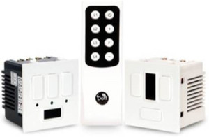 DOTT Modular Remote Control Switches for 3 Lights & 1 Fan 5 Amp One Way ...