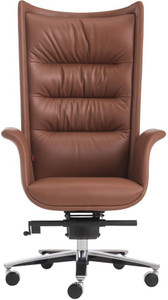 Durian Hamlin HB Brown Leather Office Executive Chair Price in India ...