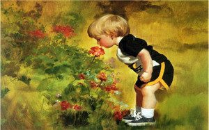 Beautiful Little Boy Poster for room and home décor Paper Print ...
