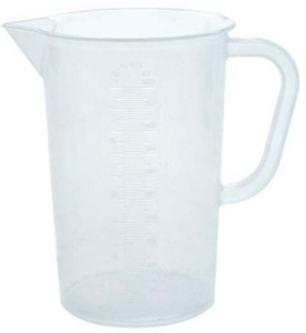 MRSC Measuring Jug 500ml Moulded In Polypropylene (polylab) Measuring ...