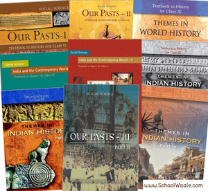 NCERT History Books Set Class 6 To 12 (English Medium - Binded Books ...