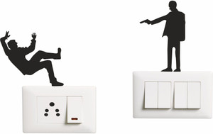 Sticker Hub 8 cm Switch Decorative - Switch Panel Stickers Set of 2 ...