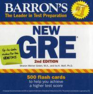 GRE Flash Cards: Buy GRE Flash Cards by Green Sharon Weiner at Low ...