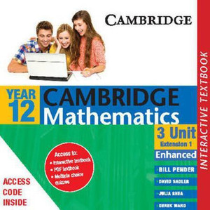 Cambridge 3 Unit Mathematics Year 12 Enhanced Version Interactive ...