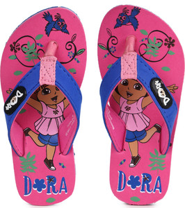 DORA Girls Slip On Slipper Flip Flop Price in India - Buy DORA Girls ...