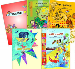 NCERT Mathematics Books Set Class 1 To 5 (English Medium - Binded Books ...