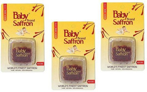 Baby SAFFRON 1 G ( PACK OF 3 ) Price in India - Buy Baby SAFFRON 1 G ...