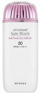 Missha Sunscreen - SPF 50+ PA+++ All Around Safe Block Soft Finish Sun ...