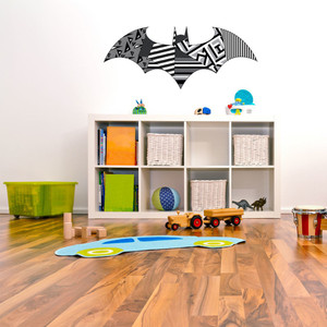 Spinn Decor Wall Decal DC Comics Batman 34 cm DC Comics Batman Logo ...