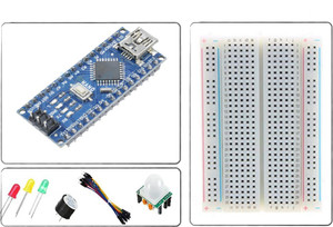 OLatus Arduino Nano V3.0 With PIR HC-SR501 and Breadboard 400 Points ...