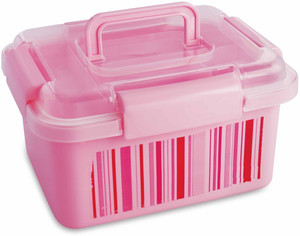 AAKAR Small Medical First Aid Box Pink Medicine Dispenser Price in ...