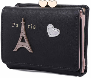 MOCA Girls Pink Artificial Leather Wallet Black - Price in India ...