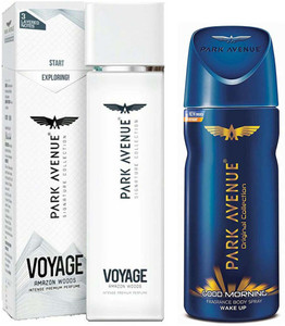 PARK AVENUE INTENSE PREMIUM PERFUME 120ml + GOOD MORNING BODY SPRAY ...