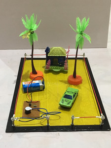project hub Burglar Alarm Science Exhibition Model Security Circuit and ...